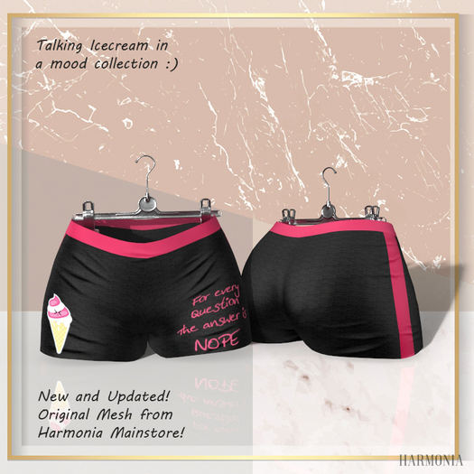 Second Life Marketplace Booty Shorts Larax